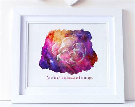 Watercolor Ivf Embryo Art Print Digital File Included Etsy