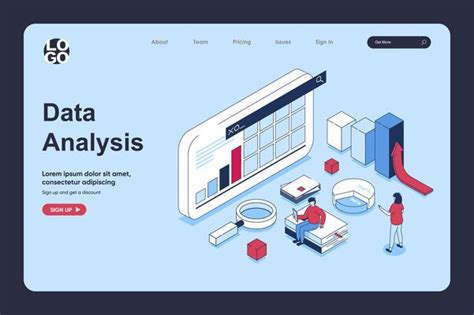 data analysis banner vector art icons and graphics for free download