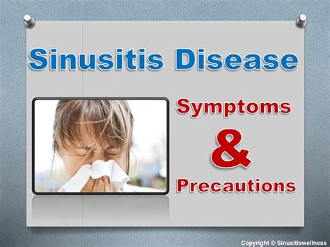 Ppt Sinusitis Disease Symptoms And Precautions Powerpoint Presentation