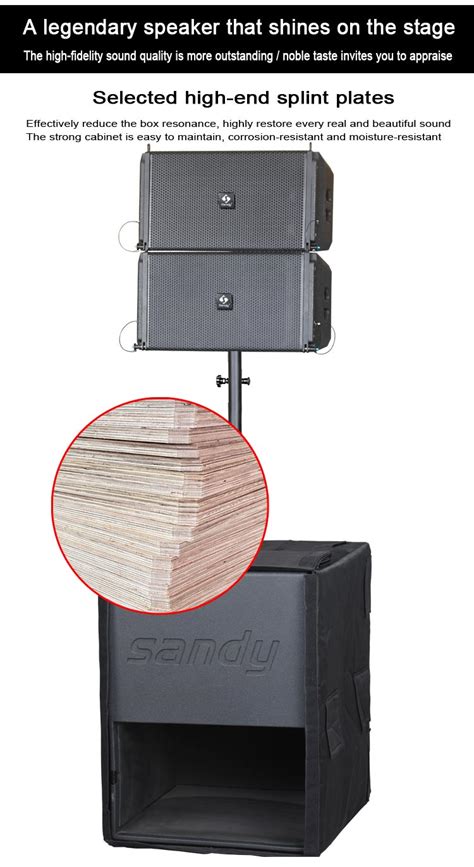 MX M Line Array Horn Speaker W Power Db Sensitivity