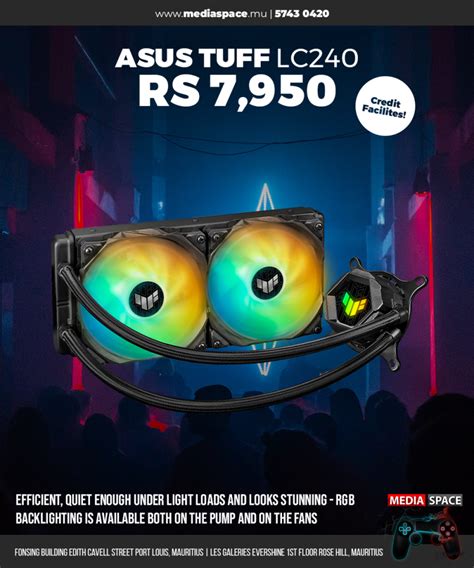 Asus Tuf Gaming Lc 240 Rgb All In One Mediaspace