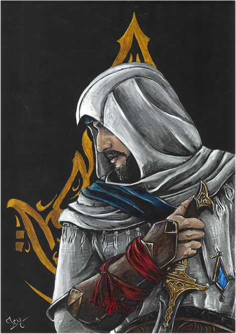 Assassins Creed Mirage Acrylic Painting By Me 🎨 Rgaming