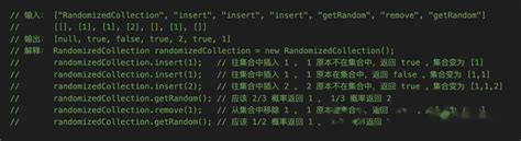 LeetCode 381 O 1 时间插入删除和获取随机元素 允许重复 Map Set Python3 Go 知乎