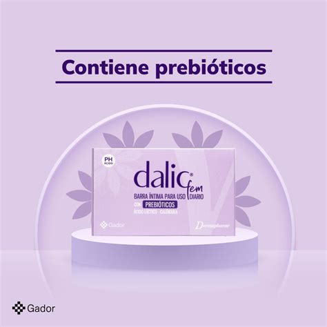 Dalic Fem Barra Intima 100gr Dermatologia Francesa