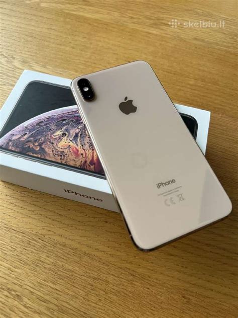 Parduodamas Apple Iphone Xs Max Gold 256gb Skelbiult