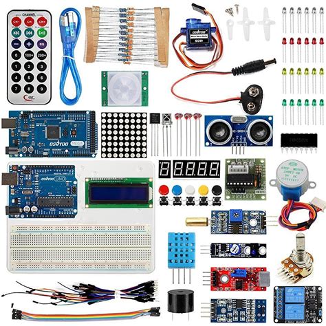 Купить стартовый комплект для Arduino ООН R3 и платформе Mega2560 доска