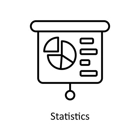 Statistics Vector Outline Icons Simple Stock Illustration Stock 22611441 Vector Art At Vecteezy