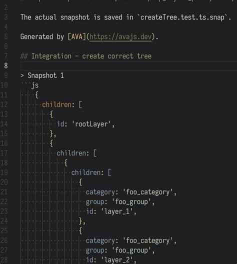 Better Snapshot Formating Issue 2897 Avajs Ava GitHub