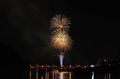 人吉の花火 グッチーの散策日記