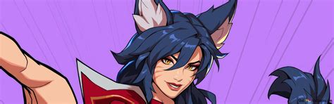 Project L 2xko Ahri League Of Legends Lol 4k Wallpaper Download