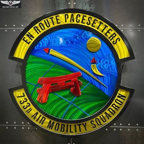 The 733d Air Mobility Squadron Ams Known As The “enroute Pacesetters” Is Located At Kadena