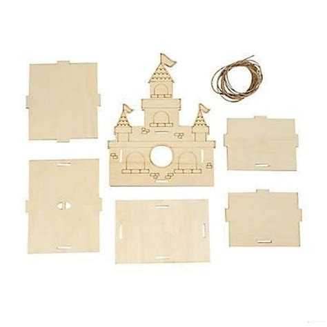 Diy Castle Birdhouse Craft Kit Oshc Craft Kits
