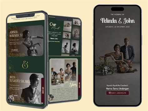 Java Wedding Template Wedding Invitation