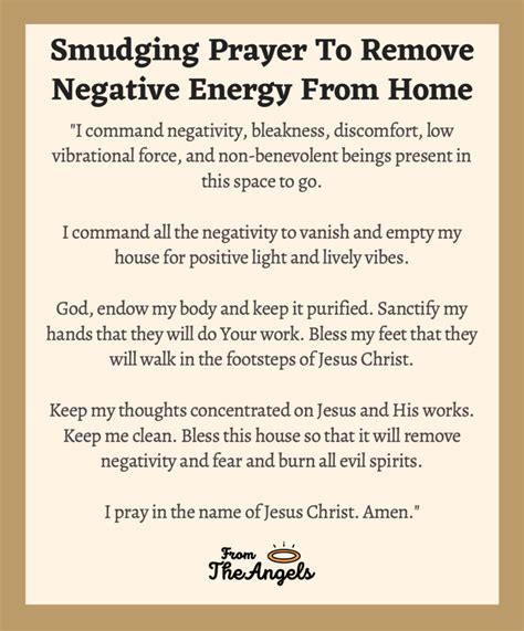 7 Smudging Prayer To Remove Negative Energy From Home In 2024