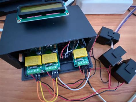 Monitor Arus Dan Tegangan 3 Fasa Iot Blynk Grafik Realtime