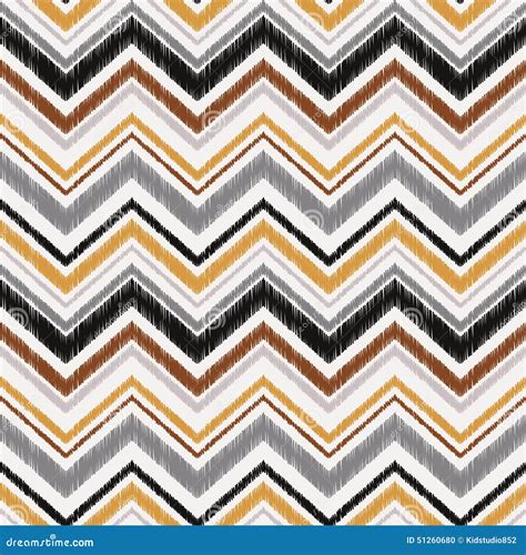 Seamless Abstract Zigzag Wave Pattern Stock Vector Illustration Of Geometrical Decoration