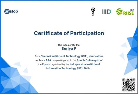 Suriya P On Linkedin Professional Continuouslearning Unstop