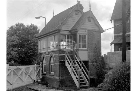 The Transport Library Lswr Meldon Quarry Signal Box Lens Of Sutton