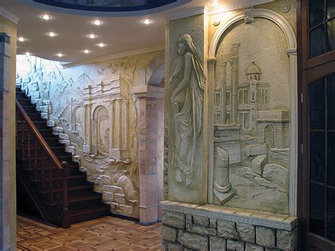 Барельеф в интерьере (64 фото)