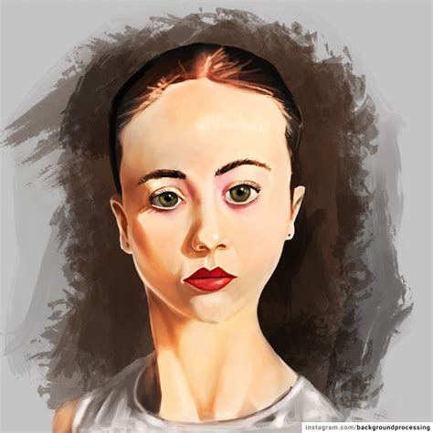 Portrait Attempt Drawing By Background Processing Doodle Addicts