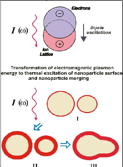 Scheme Of Local Plasmon Excitation By Laser Light I ω Negative