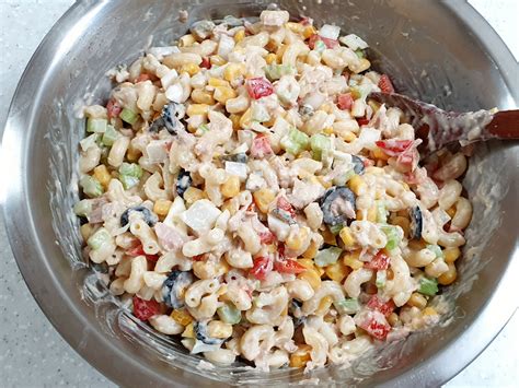 캔참치 넣어 더 맛있게 만든 마카로니 샐러드 And 가스불 절약해서 마카로니 삶는 꿀팁