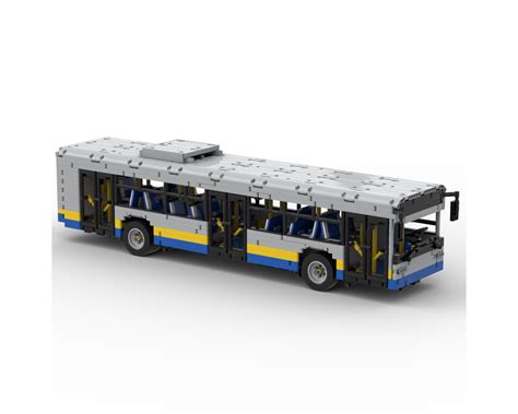 Lego Moc Lego Technic M Bus By Emmebrick Rebrickable Build With Lego