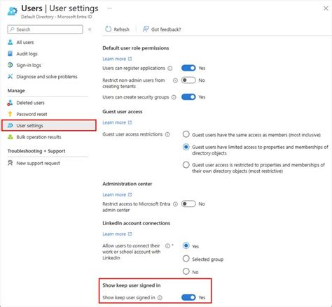 How Can I Disable The Stay Signed In Prompt When User Login To Microsoft Entra External Id