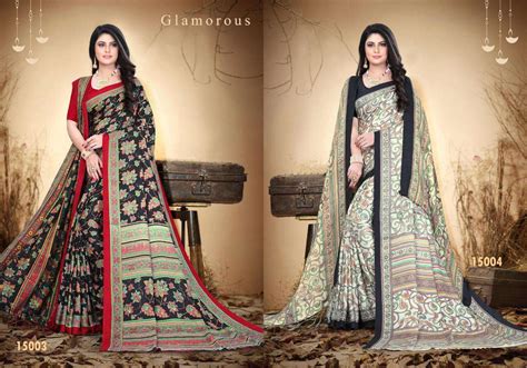 Pashmina Vol 15 By Silk Villa New Design Pashmina Print Saree With
