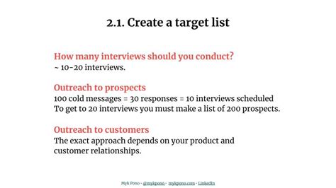 Course 21 Customer Interviews Building A Target Interview Subject List