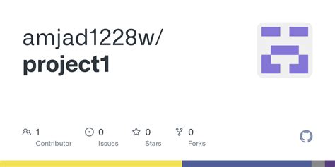 GitHub Amjad W Project