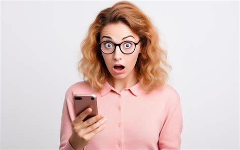 Premium Photo Woman Holding A Cell Phone And Checking Notification