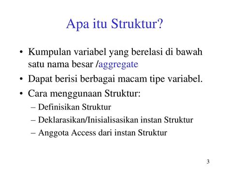 Struktur Bag 1 Ppt Download