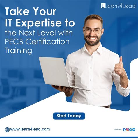 Learn It Skills With Pecb Certification Learn4lead Posted On The Topic Linkedin