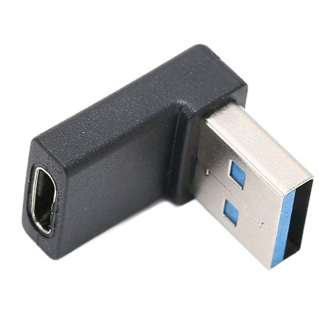 Adaptador Usb C Tipo C Hembra A Usb30 De 90 Grados Convertidor De