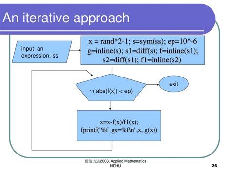 Ppt Lecture 3ii Root Finding Powerpoint Presentation Free Download