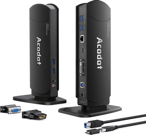 Docking Station Universal Usb 30 Monitor Duplo Para Laptop Acodot 13