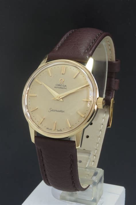Stunning Solid 18ct 18k Omega Seamaster Automatic Reference 165001