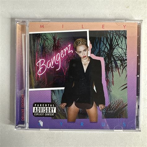 Bangerz Miley Cyrus Deluxe Album Cover