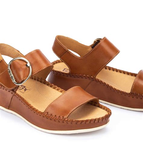 Womens Wedge Sandals With Hook And Loop Closure Marina W1c 0709