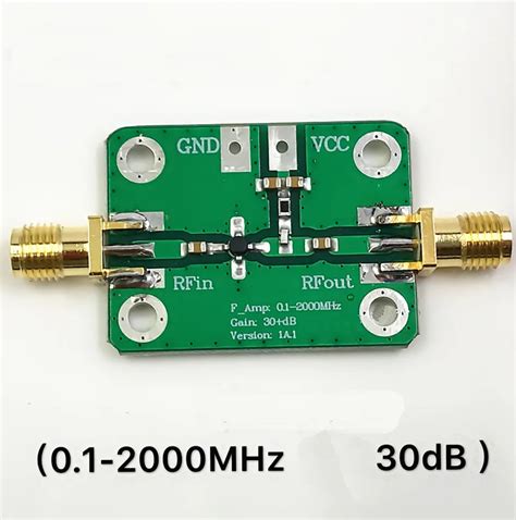 Radio Frequency Rf Signal Amplifier 30db Rf Radio Booster 0 1 2000mhz
