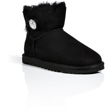 Ugg Australia Suede Bailey Bling Boots With Swarovski Crystal Uggs