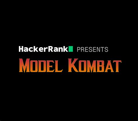 Model Kombat By Hackerrank Chose Your Code Productcool