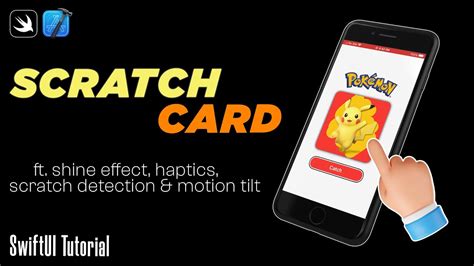 Scratch Card Effect With Shine Haptics And Coremotion 2024 Swiftui