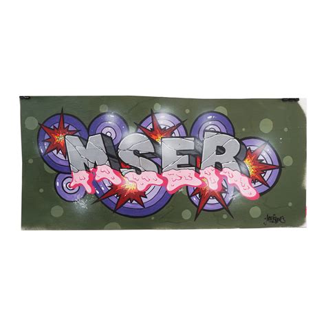 Mser Small Piece Splash Unframed Art Gallery