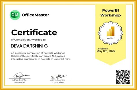 Powerbi Dataanalytics Learning Certification Businessintelligence Deva Darshini