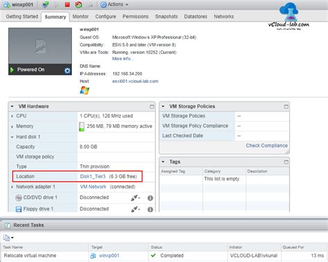 Vmware Vcenter Storage Migratesvmotion Vm And Port Binding