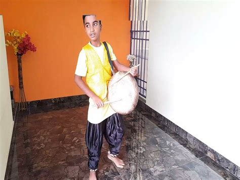 Mannargudi Businessmans Son Who Excels At Parai Isai Background On A