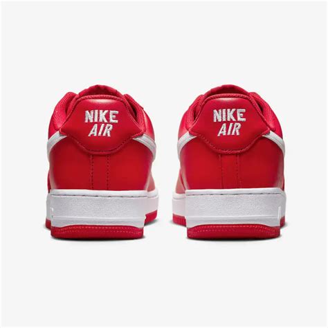Nike Air Force 1 University Red Droper