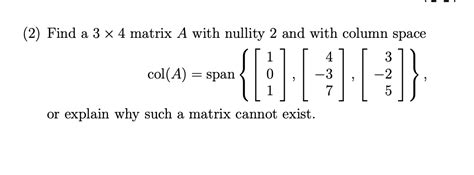 Solved 1 For Each Part Below Construct An Example If Chegg Com